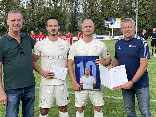 Daniel Fell nachträglich geehrt